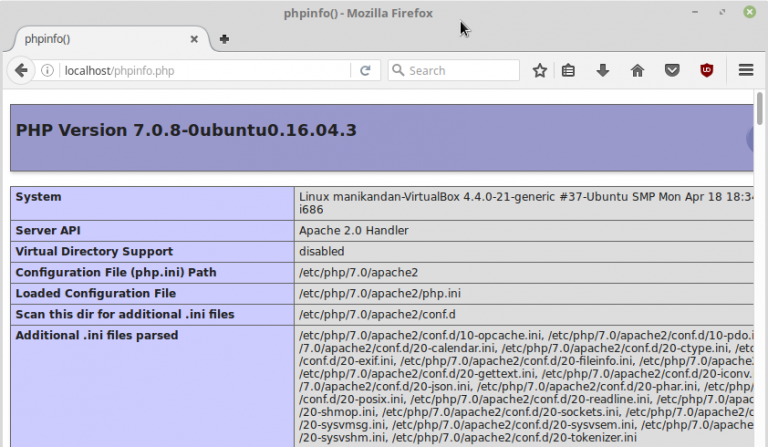 How To Install And Configure Apache Php Mysql And Phpmyadmin Lamp On Linux Mint 3362