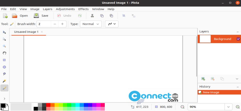 How to Install Pinta on Ubuntu Linux | CONNECTwww.com