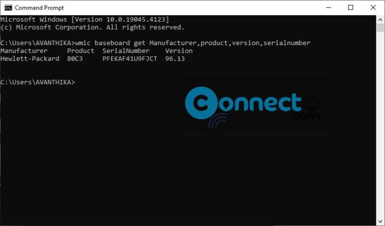 How To Get Motherboard Model Number on Windows via Command Prompt ...