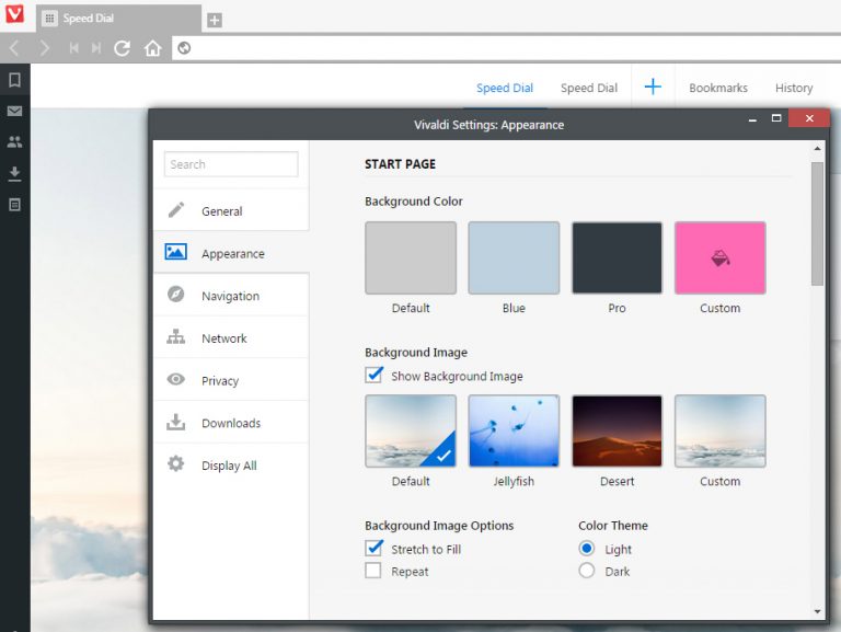 Vivaldi browser Snapshot 1.0.190.2 released | CONNECTwww.com