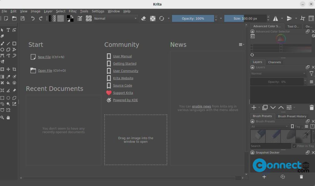 How to install Krita Desktop on Ubuntu Linux | CONNECTwww.com