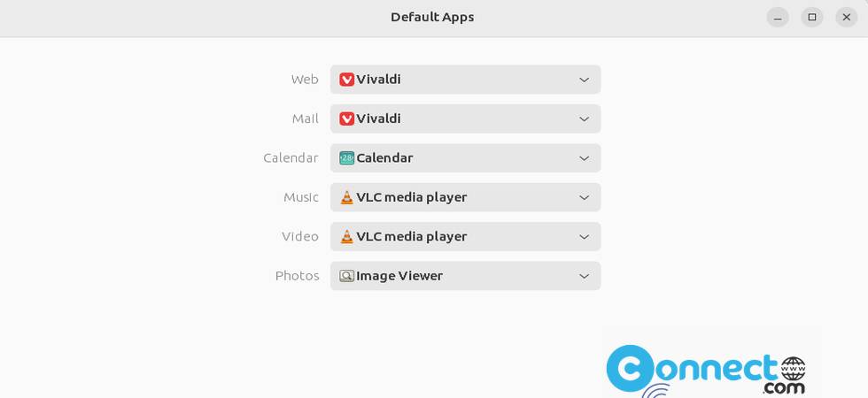 How To Set Default Applications In Ubuntu | CONNECTwww.com