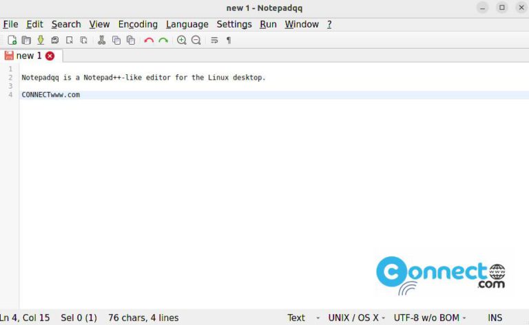 Notepadqq Code Editor – How to Install Notepadqq on Ubuntu | CONNECTwww.com