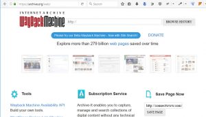 How to add your website page to the Wayback Machine | CONNECTwww.com