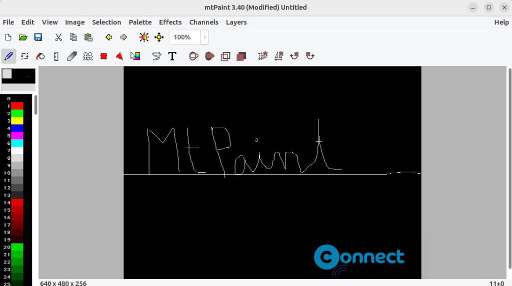 How to install mtPaint on Ubuntu | CONNECTwww.com