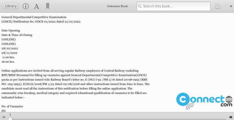 Bookworm eBook Reader Application | CONNECTwww.com