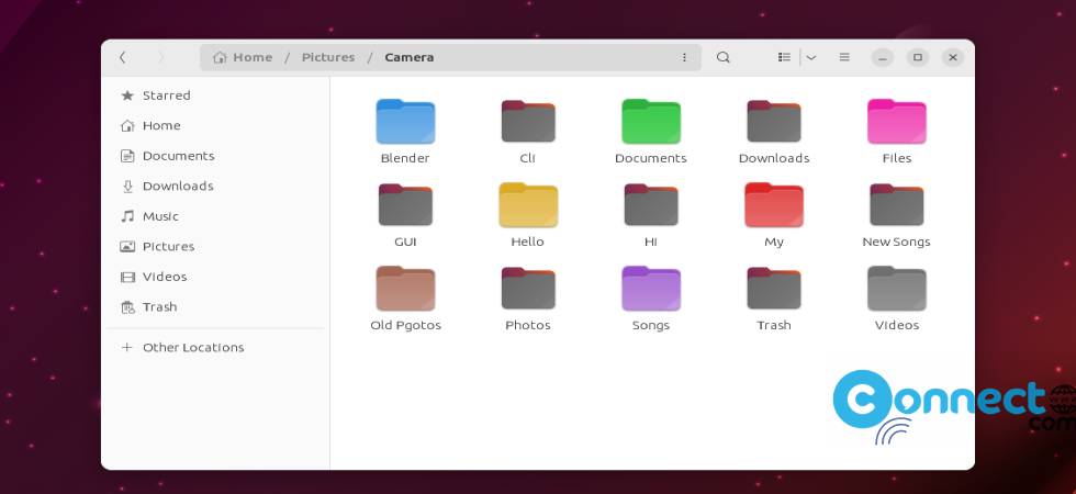 How to Change Folder Color on Ubuntu Using Folder Color Tool | CONNECTwww.com