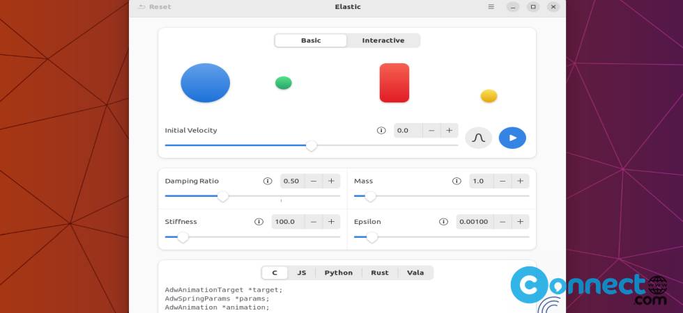 Elastic Design Spring Physics Animations | CONNECTwww.com