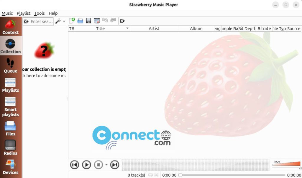 How to Install Strawberry Music Player on Ubuntu | CONNECTwww.com