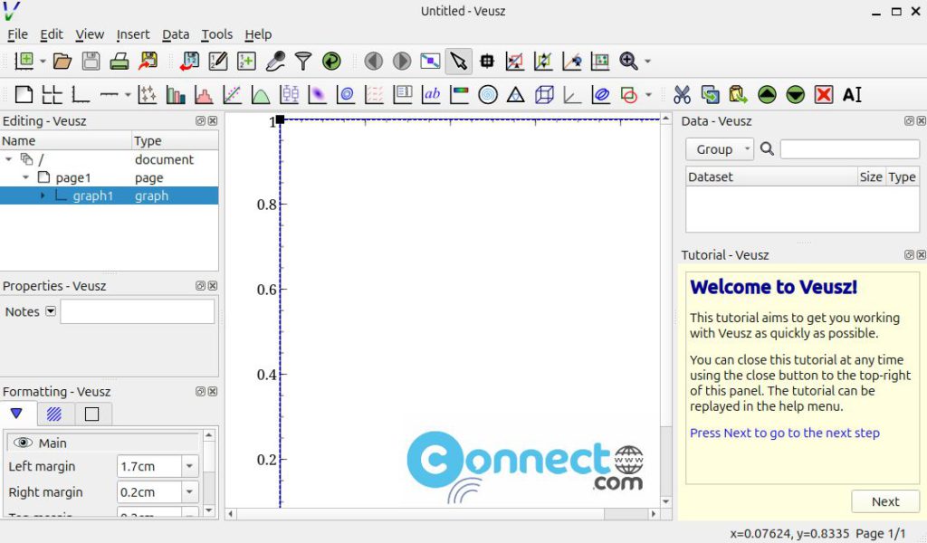 How to Install Veusz Scientific Plotting & Graphing App on Ubuntu | CONNECTwww.com