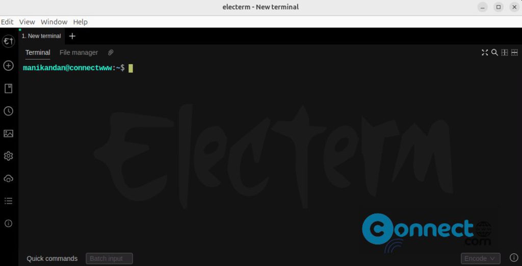 How to Install Electerm on Ubuntu – Terminal, File Manager, SSH, SFTP Client | CONNECTwww.com