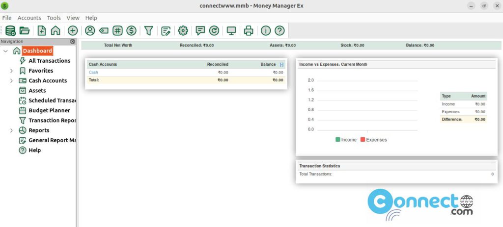 How to Install MoneyManager Ex MMEX on Ubuntu | CONNECTwww.com