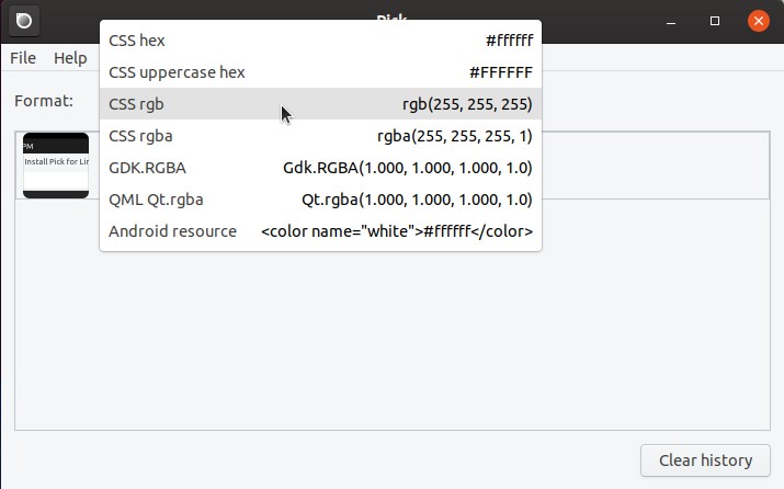 How to install Pick on Ubuntu – Free Colour Picker Tool | CONNECTwww.com