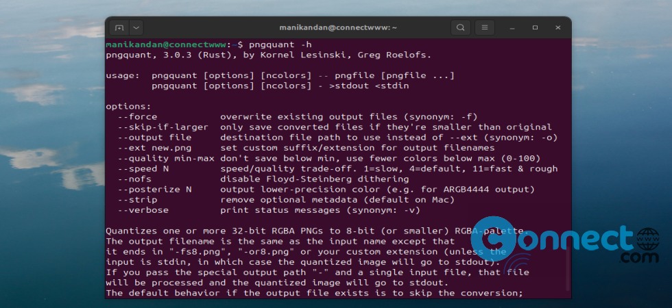 How to Install Pngquant Command-line PNG Compressor on Ubuntu ...