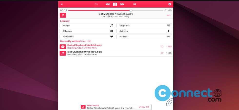 How to install Byte Music Player on Ubuntu | CONNECTwww.com