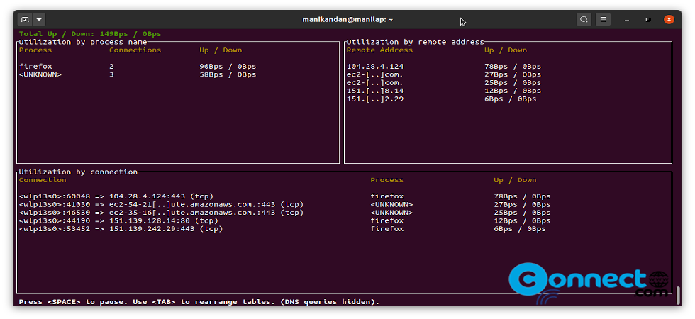 How to install Bandwhich Commandline Bandwidth Utilization Tool on ...