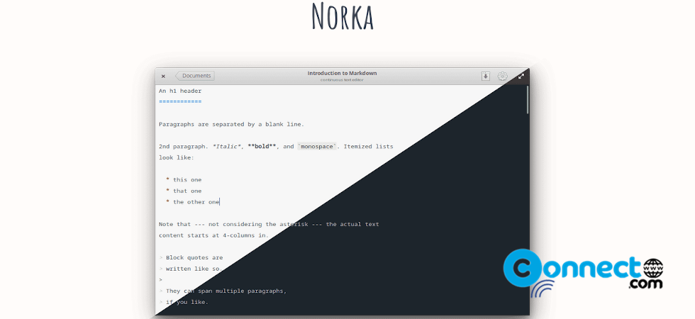 How to install Norka Text Editor on Ubuntu | CONNECTwww.com