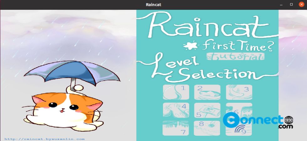 How to install Raincat Puzzle Game on Ubuntu | CONNECTwww.com