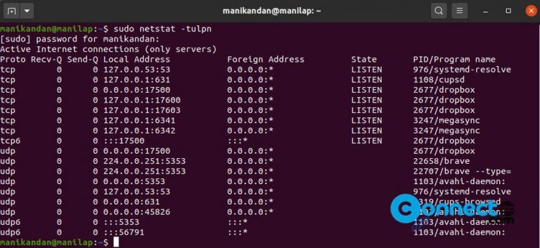 How To Check All Open Ports In Ubuntu Linux CONNECTwww
