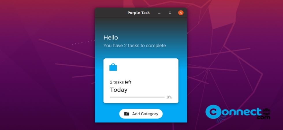How to install Purple Task To do App on Ubuntu | CONNECTwww.com