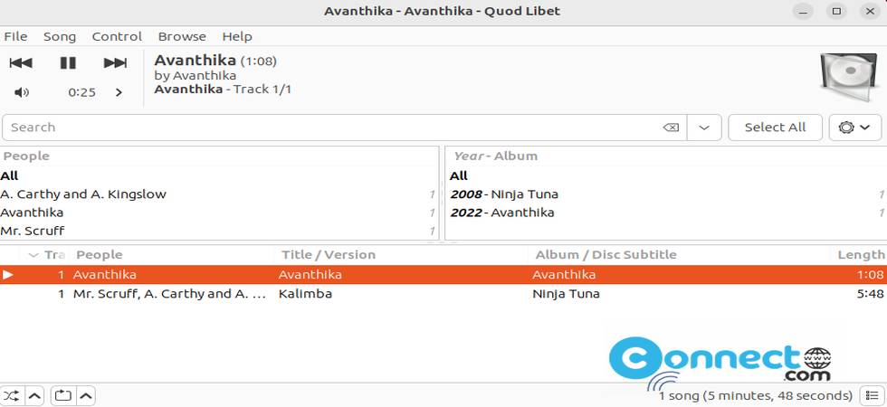 Quod Libet Audio Player and Tag Editor – Install Quod Libet on Ubuntu ...