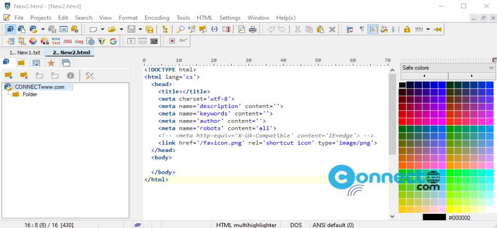 PSPad Code Editor for Programmer | CONNECTwww.com