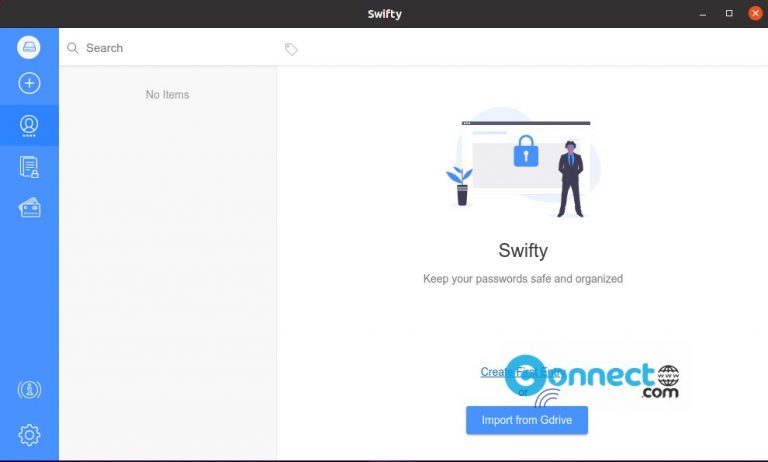 Swifty Free Offline Password Manager | CONNECTwww.com