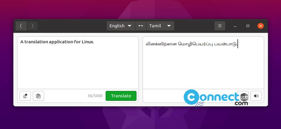 Dialect Translation Application for Linux | CONNECTwww.com