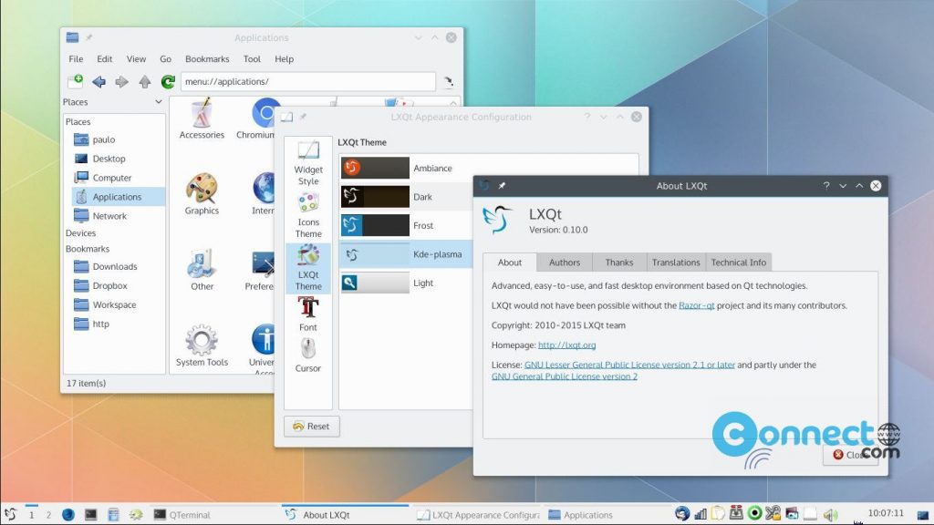 How to Install Latest LXQt lightweight Desktop in Ubuntu | CONNECTwww.com