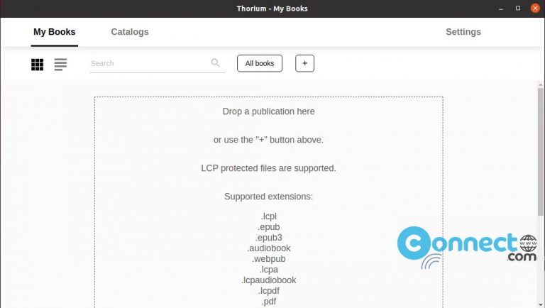 Thorium Reader Open Source eBook Reader app | CONNECTwww.com