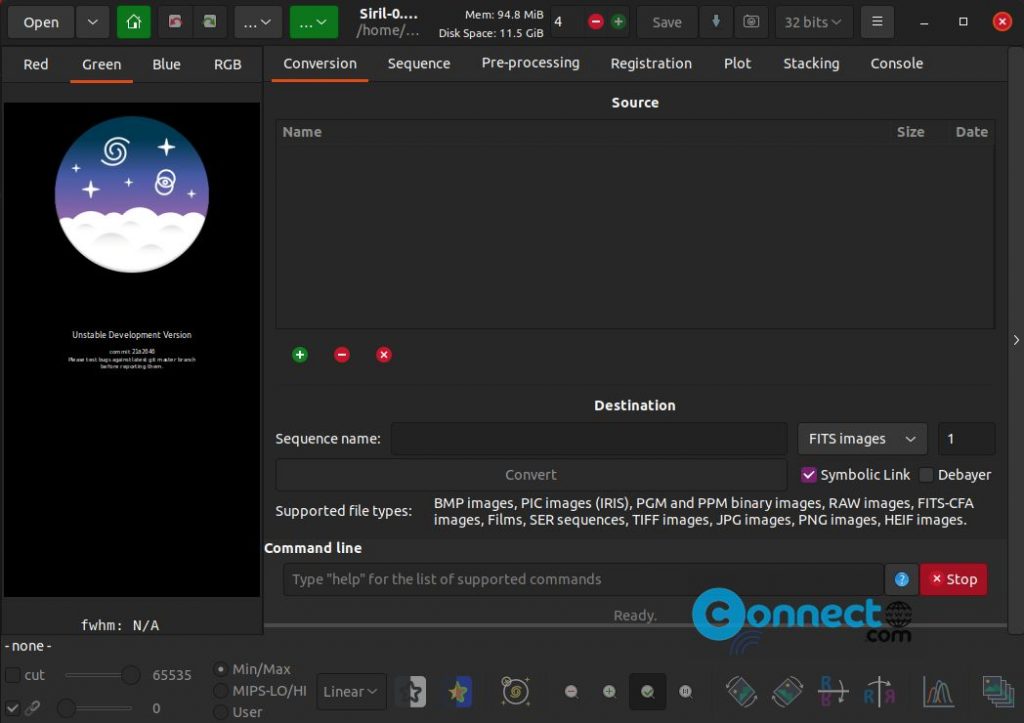 Siril Image Processing Application | CONNECTwww.com