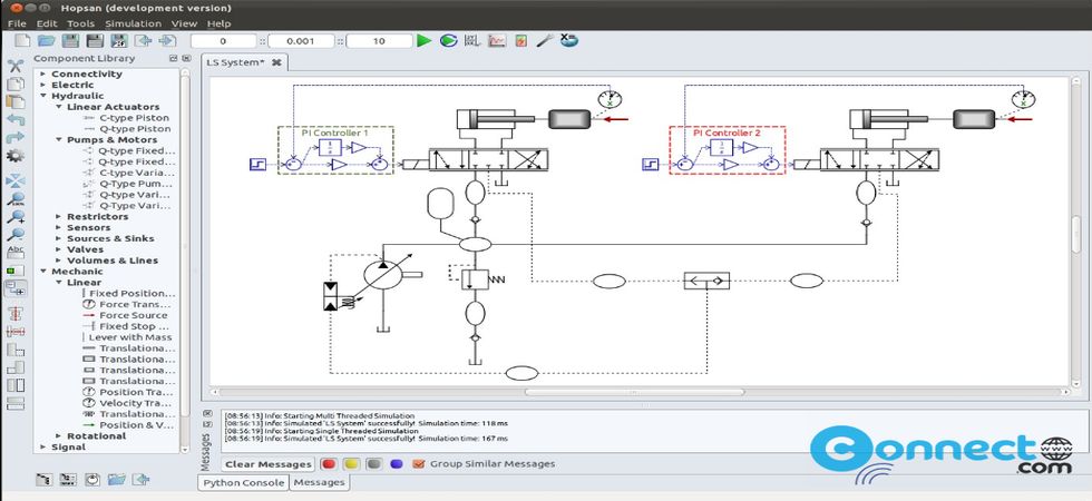 Hopsan Modelling and Simulation App for Fluid Power and Mechatronic ...