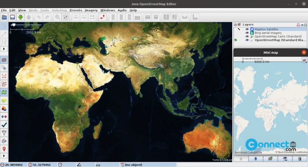 JOSM Java OpenStreetMap Editor | CONNECTwww.com