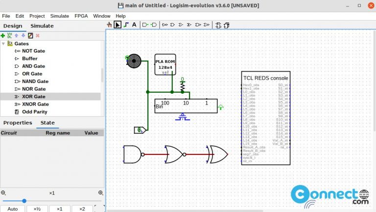 Design and Simulator Digital Logic Circuits with Logisim Evolution ...