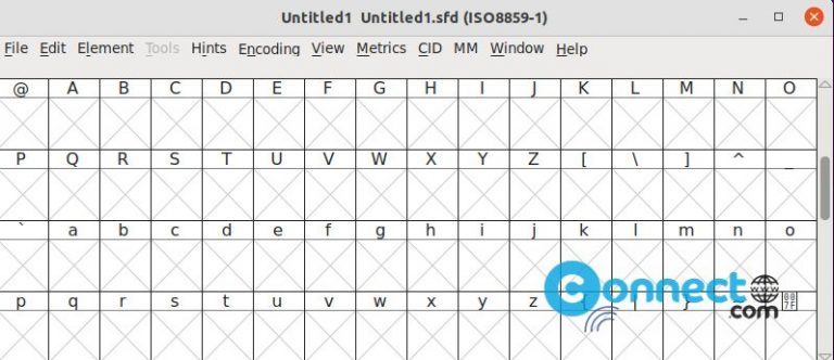 Create Fonts with Open Source FontForge Font Editor | CONNECTwww.com