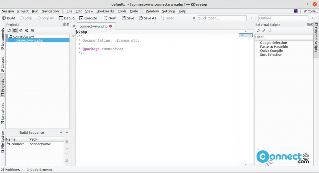 KDevelop IDE for C, C++, Python, PHP, QML and JavaScript | CONNECTwww.com