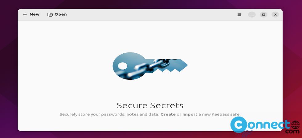 Secrets Password Manager Application | CONNECTwww.com