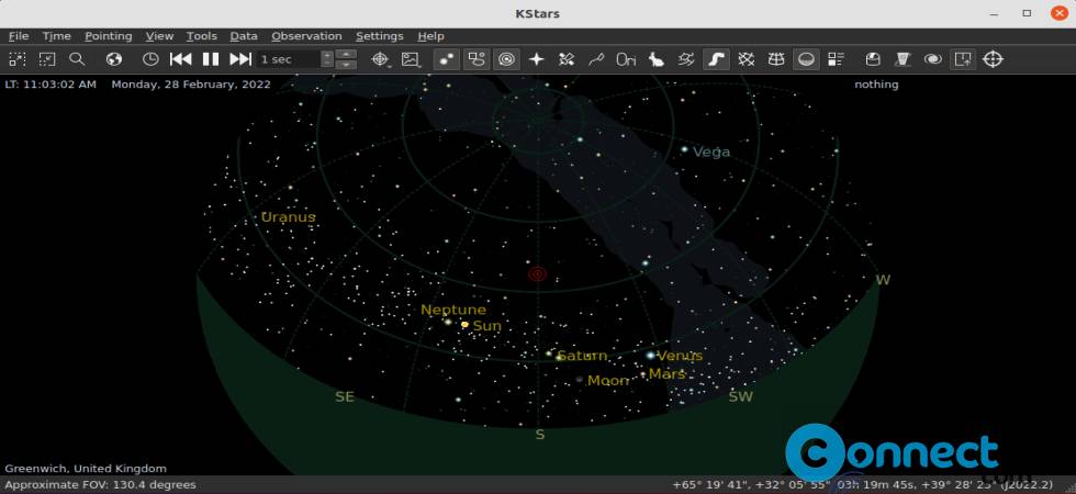 KStars Planetarium Astronomy Software | CONNECTwww.com