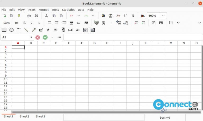The Gnumeric Spreadsheet Application | CONNECTwww.com