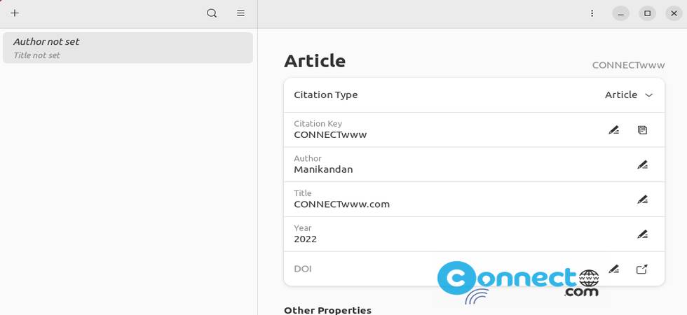Manage Your Bibliography with Citations App | CONNECTwww.com