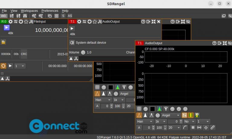 SDRangel SDR and Signal Analyzer Frontend Application | CONNECTwww.com