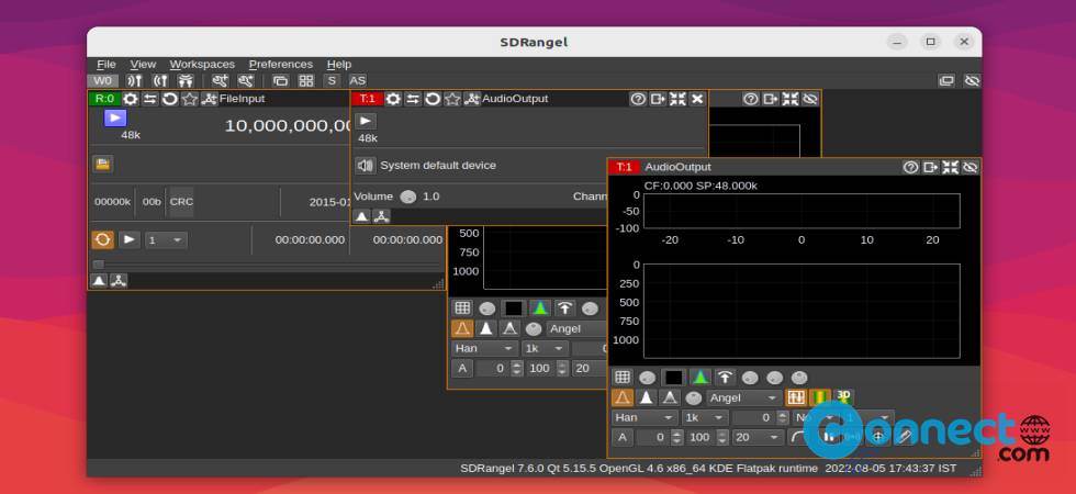 SDRangel SDR and Signal Analyzer Frontend Application | CONNECTwww.com