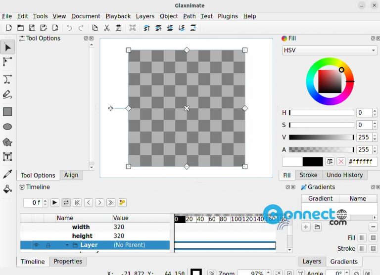 Glaxnimate Vector Graphics Animation Software | CONNECTwww.com