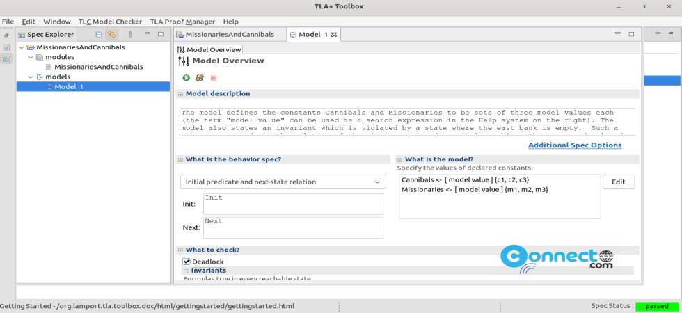TLA+ Toolbox IDE for TLA+ Tools | CONNECTwww.com