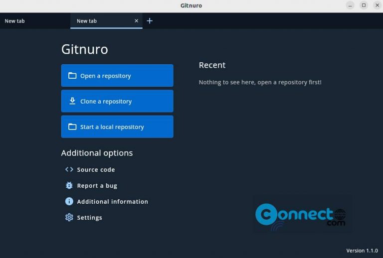 Gitnuro Git Client Application | CONNECTwww.com