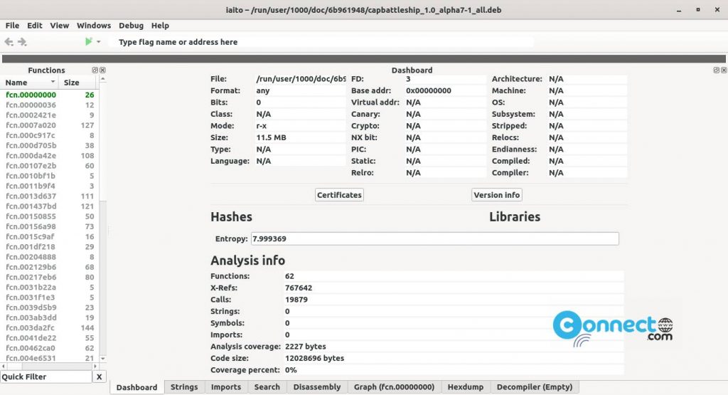 Iaito Reverse Engineering Application
