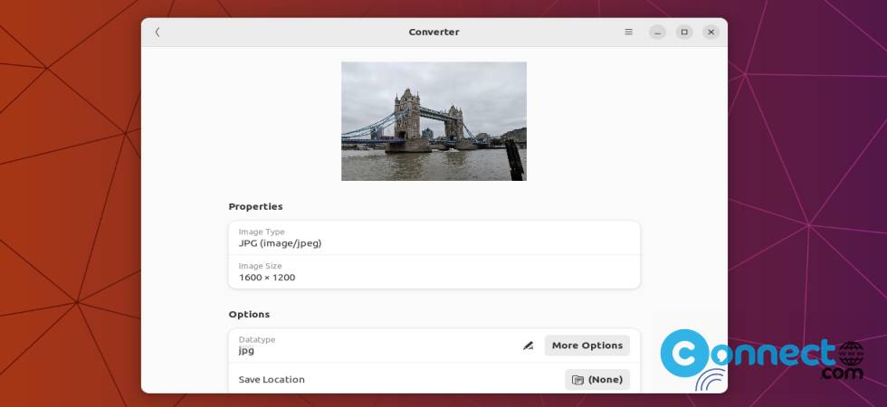 Convert Images with Converter App | CONNECTwww.com