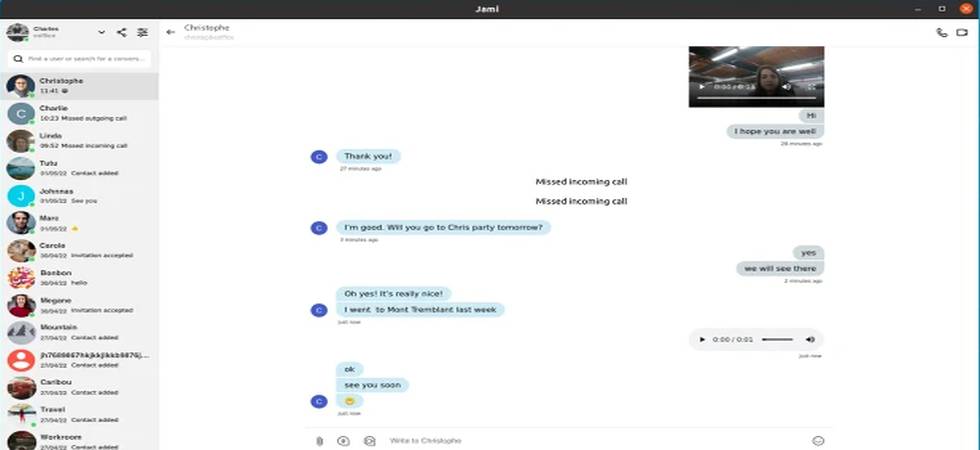 Jami Secure Encrypted Voice Video Chat and Conference Application ...