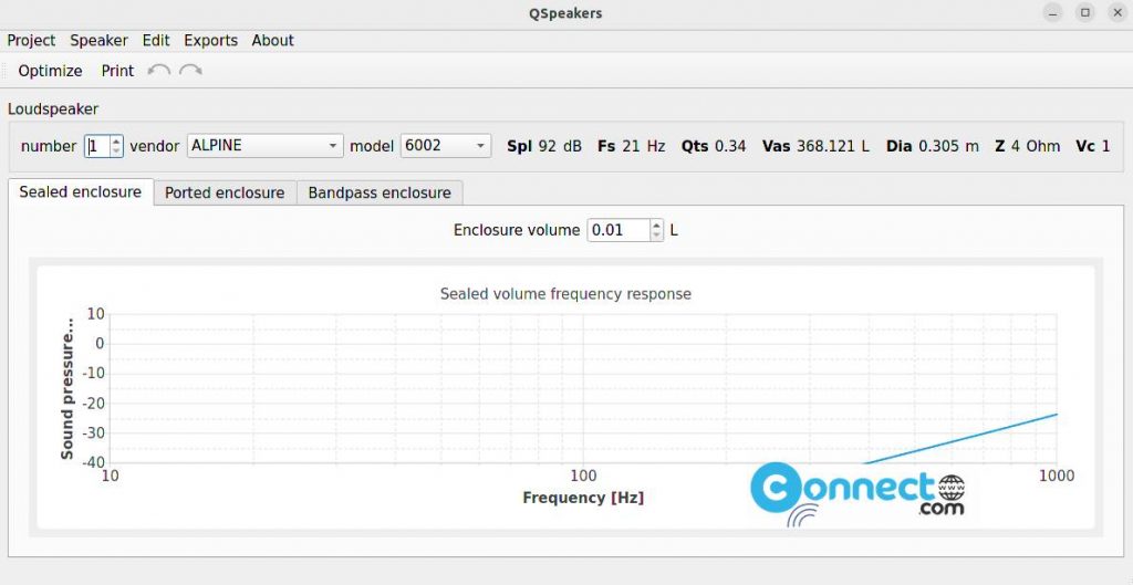 QSpeakers DIY Loudspeaker Design Software | CONNECTwww.com