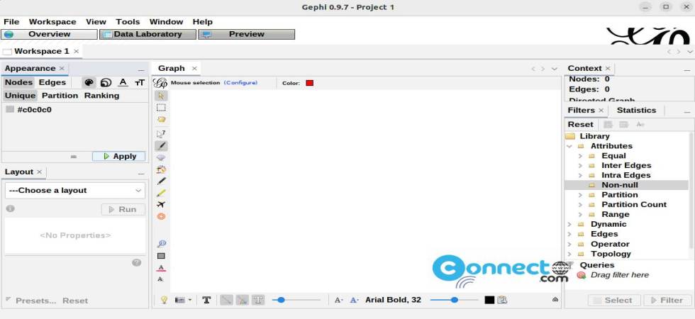 Gephi Graph Visualization and Manipulation Software | CONNECTwww.com